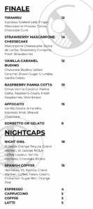 Our Menu - Cibo Detroit